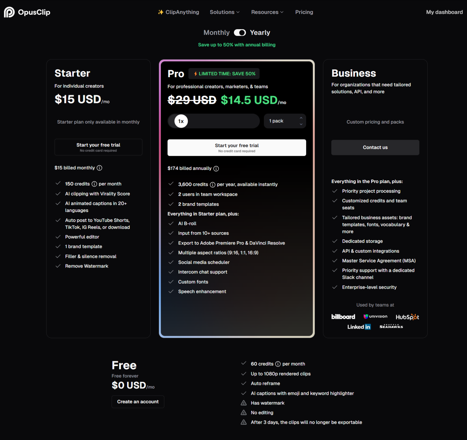 Opus Clip : Fonctionnalités, guide d’utilisation, alternatives.